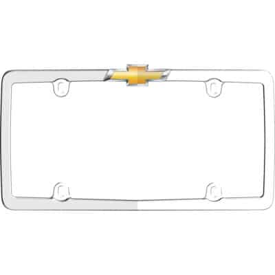 Designer Gold Chain License Plate Frame| Cruiser Accessories